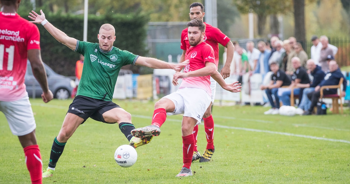 Capelle maakt meer fouten dan goals en dertien keer geel bij Rijsoord ...