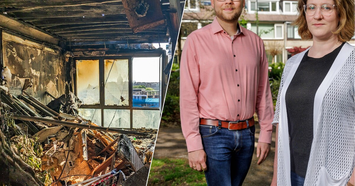 Lars en Julia werden met 150 anderen dakloos na immense brand: ‘Zou ...