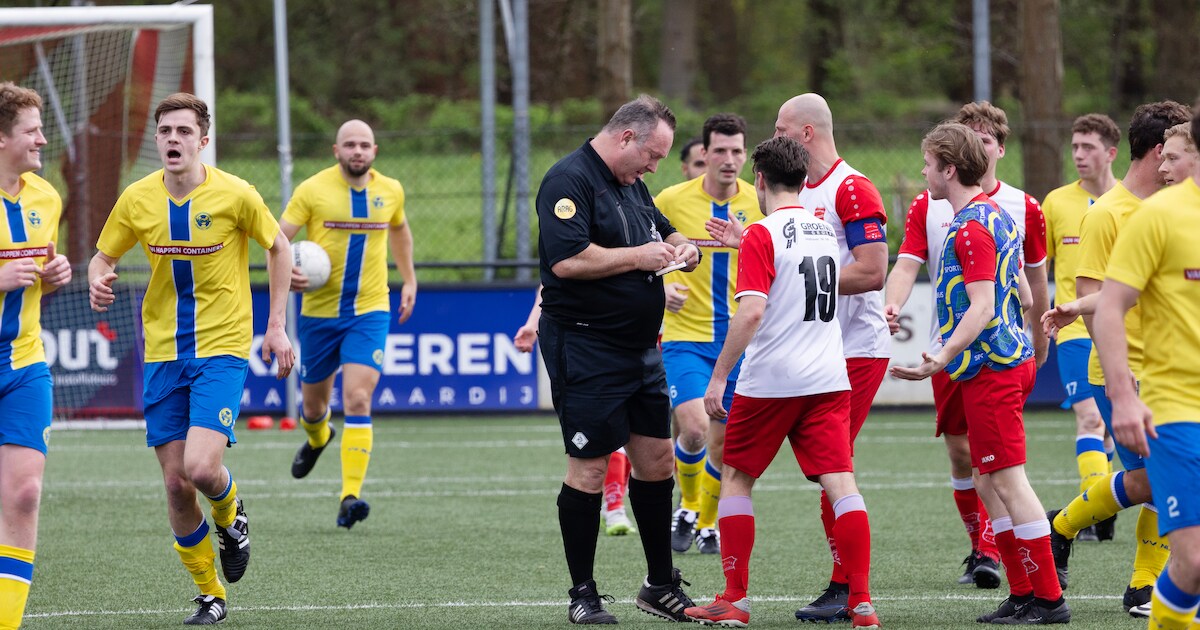 Rood-Wit V niet blij met oordeel KNVB over gestaakt duel: ‘Een bittere ...