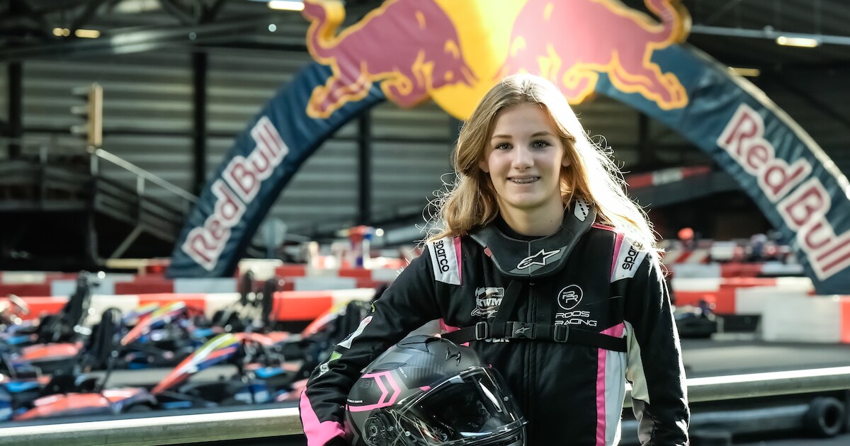 Rosanne den Drijver (15) debuteert op circuit van Le Mans: ‘Ik keek ...