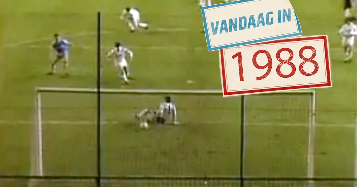 De wonderschone ‘lelijke’ goal van Edward Linskens | Sport | AD.nl