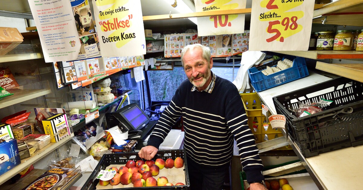 Klanten in tranen omdat Jans rijdende winkel verdwijnt: ‘Ik wilde ...
