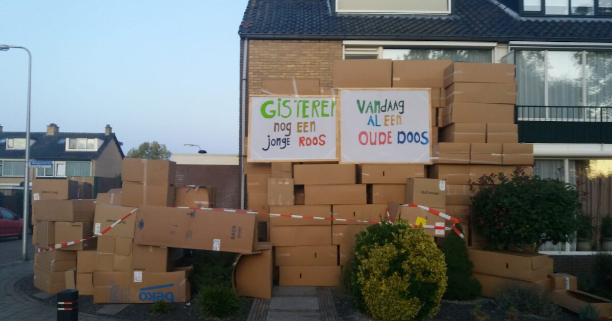 Mega-stapel dozen voor jarige ‘oude doos’ Paulina (50) | Alphen | AD.nl