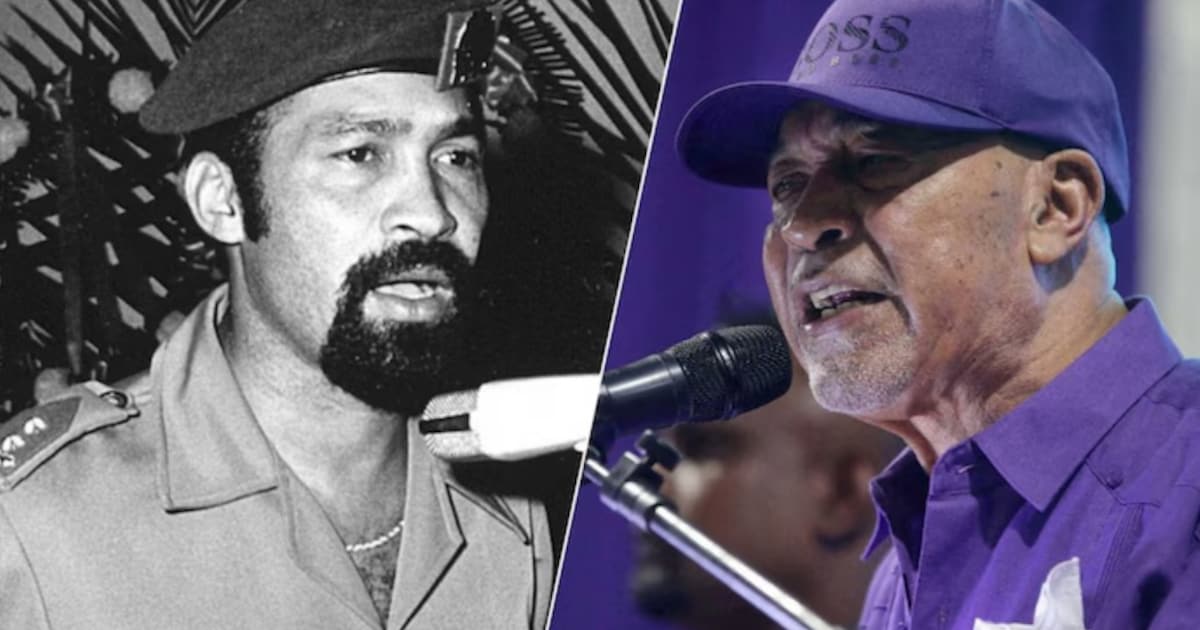 Desi Bouterse martelde en executeerde zijn politieke tegenstanders, het ...