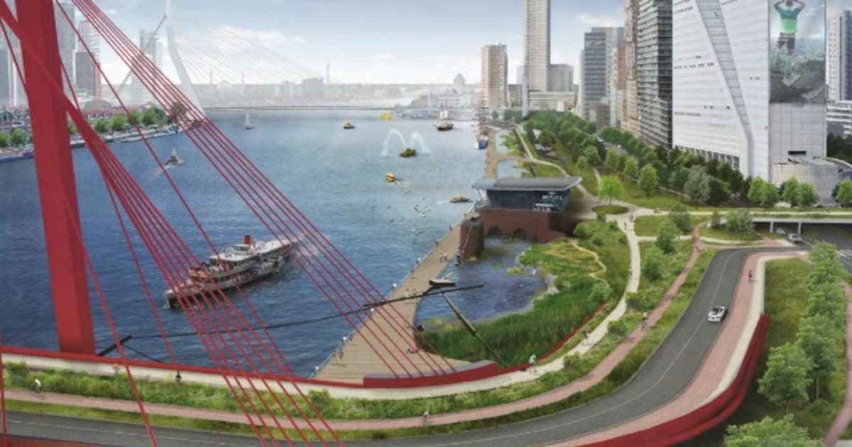 Rotterdam wil de rivier opnieuw ontdekken: ‘De Nieuwe Maas moet ons ...