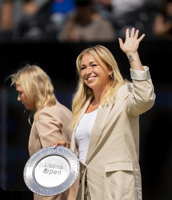 Oud-toptennisster Marcella Mesker wordt aan haar stem herkend in de ...