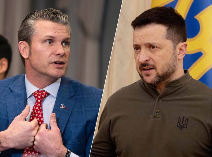 Defensieminister: VS levert geen vredestroepen, Oekraïne moet gebied en ...