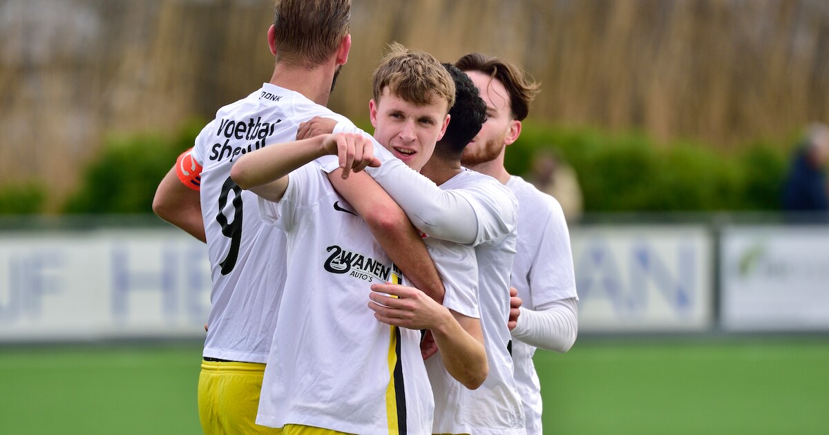 Hoofdrol Roy van der Graaf bij 3-0 winst DONK: ‘Wij kunnen ons ...