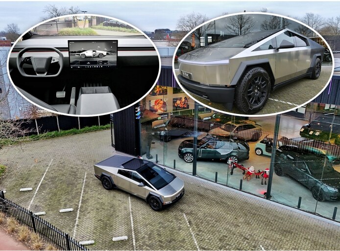 Eerste Tesla Cybertruck van Nederland staat hier te koop, maar je mag ...