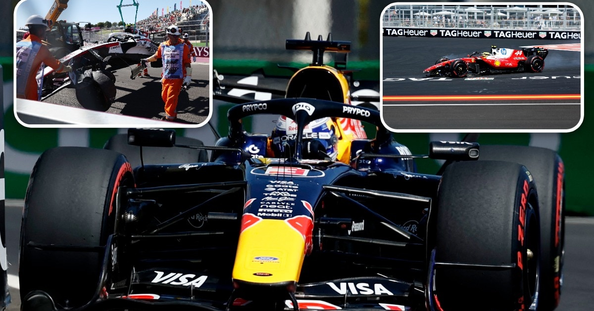 Laatste Training Ontsierd Door Crashes Lewis Hamilton En Oliver Bearman