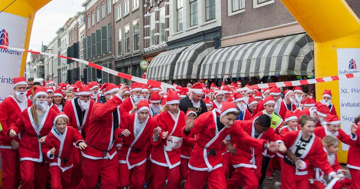Ho-ho-hollen als een kerstman: doe mee aan de Santa Run 2025 in ...
