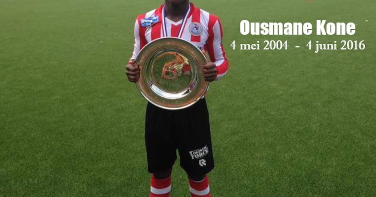 Verslagenheid na dood voetbaltalent Ousmane (12) | Nederlands voetbal ...