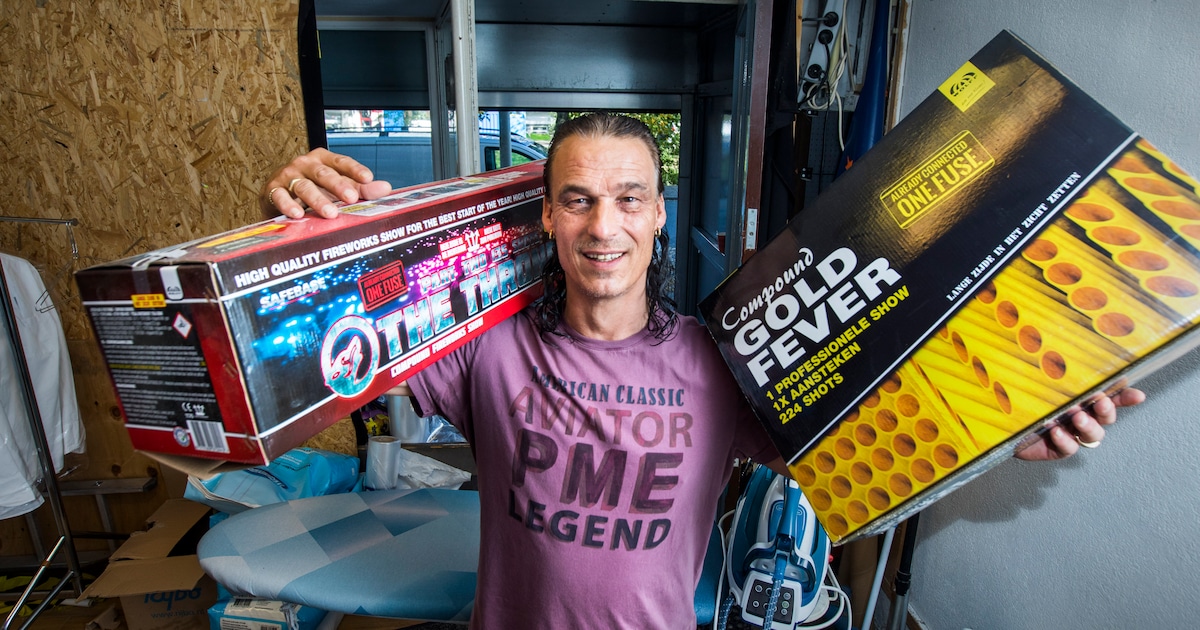 Michel Adam voor én na loopbaan verknocht aan vuurwerk: ‘Ik blies een ...