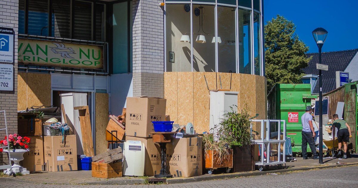 Kringloopwinkel in Zeist ontruimd vanwege huurachterstand | Utrecht | AD.nl