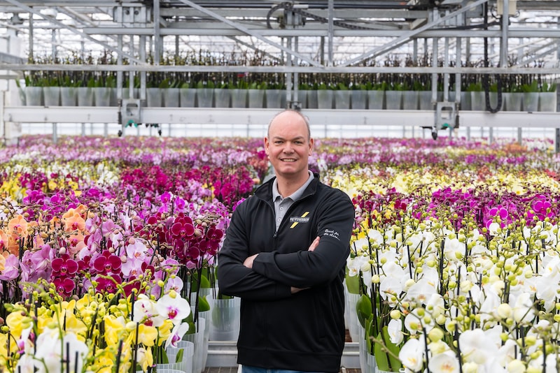 Koningin Máxima noemde de orchideeën van Piet Vijverberg een ‘levend ...