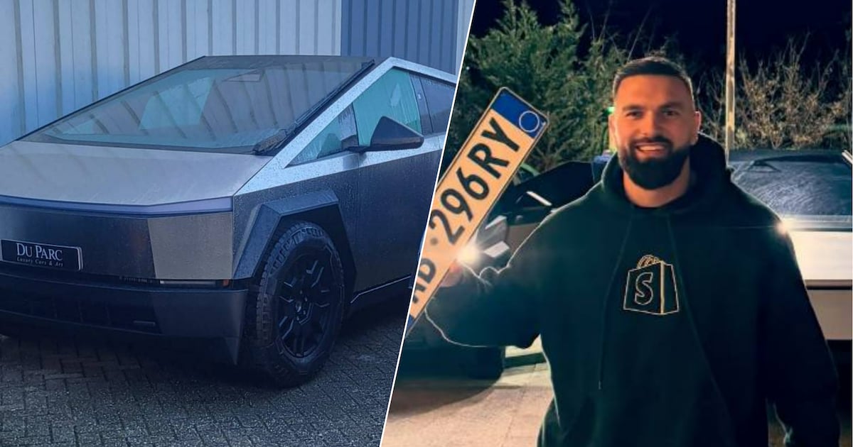 Rapper Kosso betaalt niet voor Cybertruck en nu baalt de autodealer ...