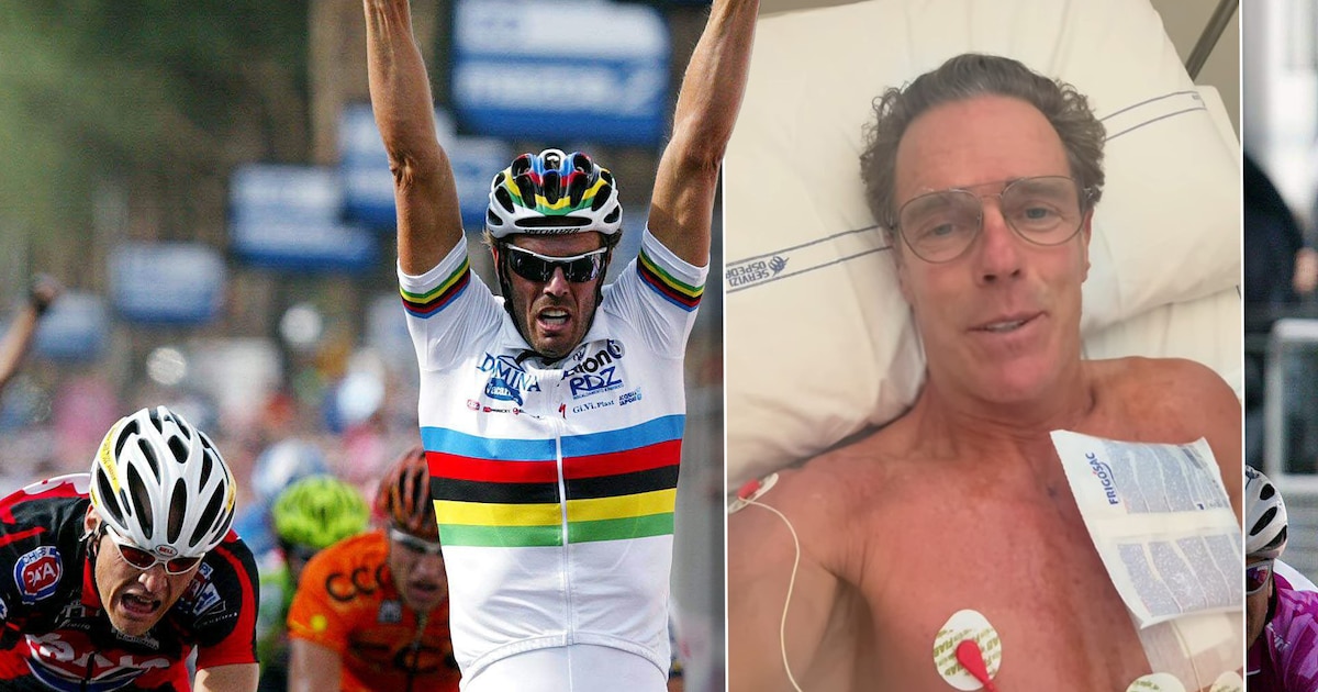 Mario Cipollini spreekt fans toe na hartoperatie: ooit de Leeuwenkoning ...