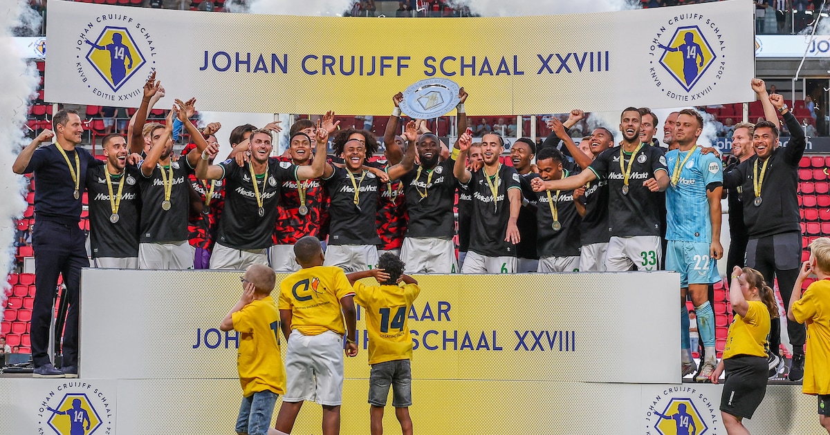 Feyenoord pakt Johan Cruijff Schaal na penalty's en ongekend spektakelstuk tegen PSV | Johan ...