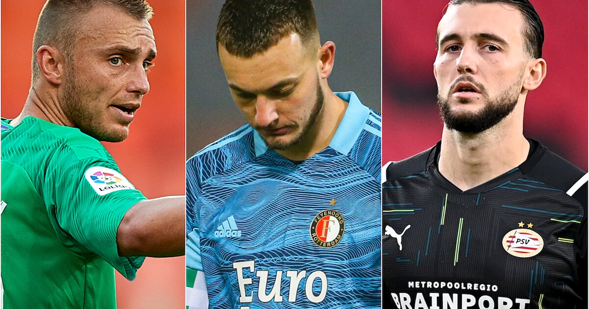 Het wordt voor Van Gaal nog een hele klus om drie keepers aan te wijzen ...