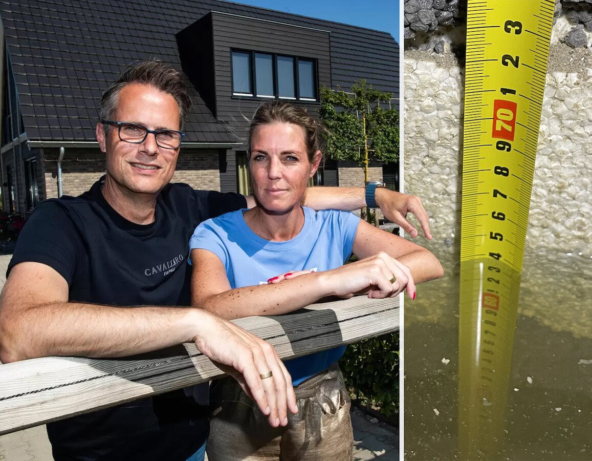 Roné en Afke zijn zielsgelukkig met hun vrijstaande villa, tot het ...
