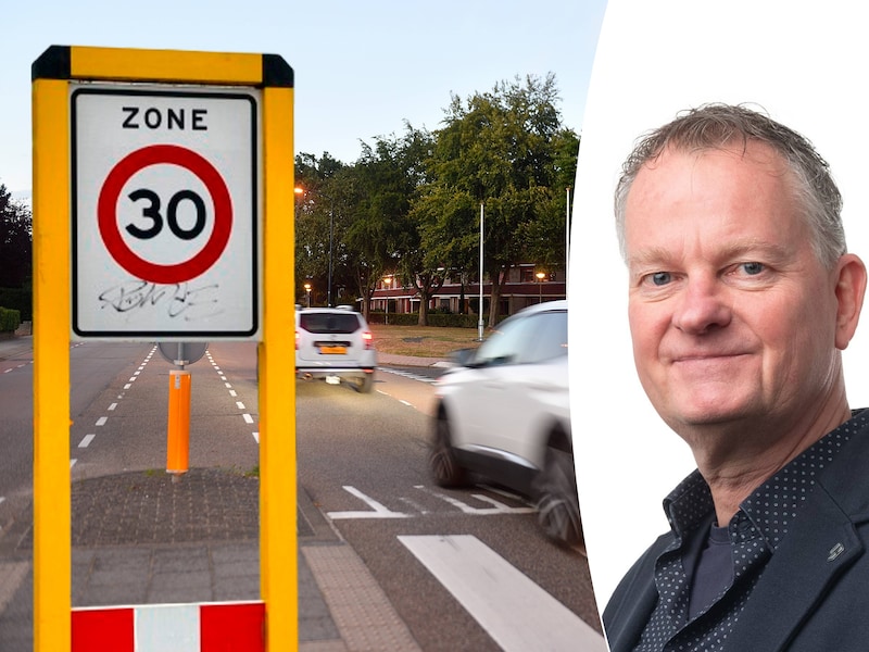 Waarom is het ene snelheidsbord veel kleiner dan het andere? | Auto | AD.nl