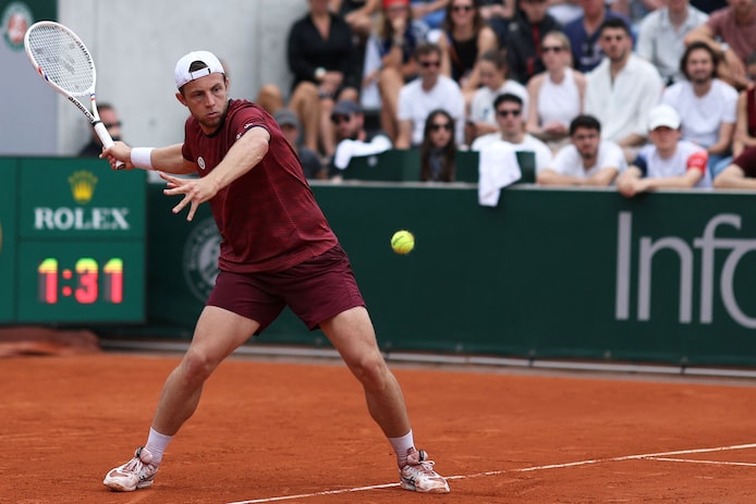 Tallon Griekspoor eerste Nederlander in achtste finales Roland Garros sinds Martin Verkerk ...