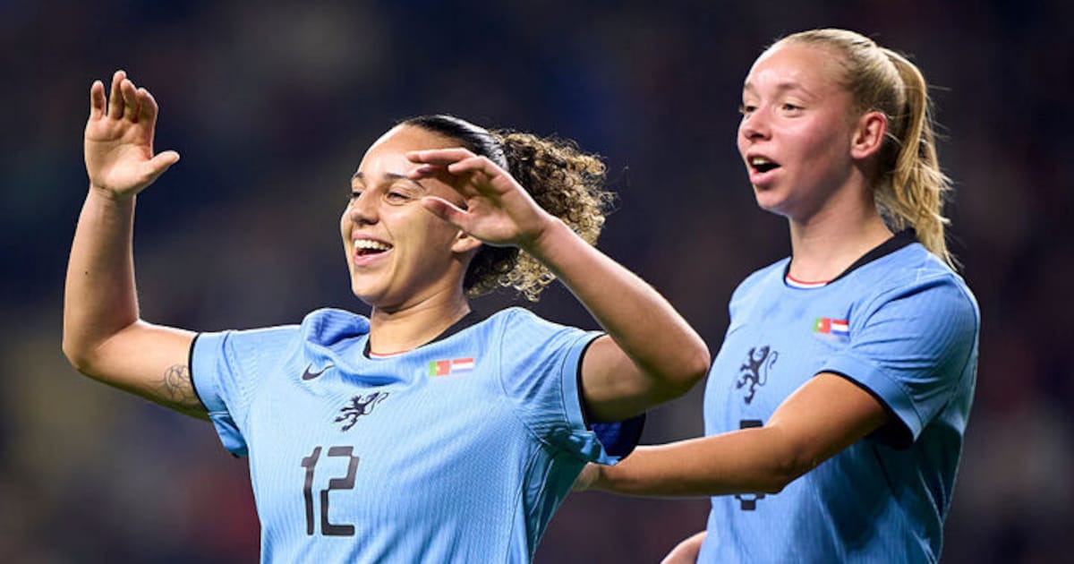 Oranje Leeuwinnen slepen zeer moeizame oefenzege uit het vuur tegen ...