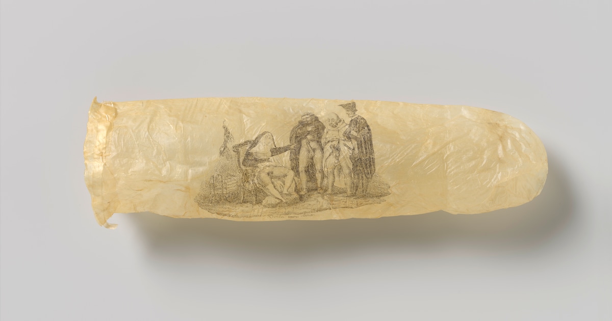 Condoom van 200 jaar oud in Rijksmuseum: ‘Vermoedelijk meer luxe bordeelsouvenir dan ...