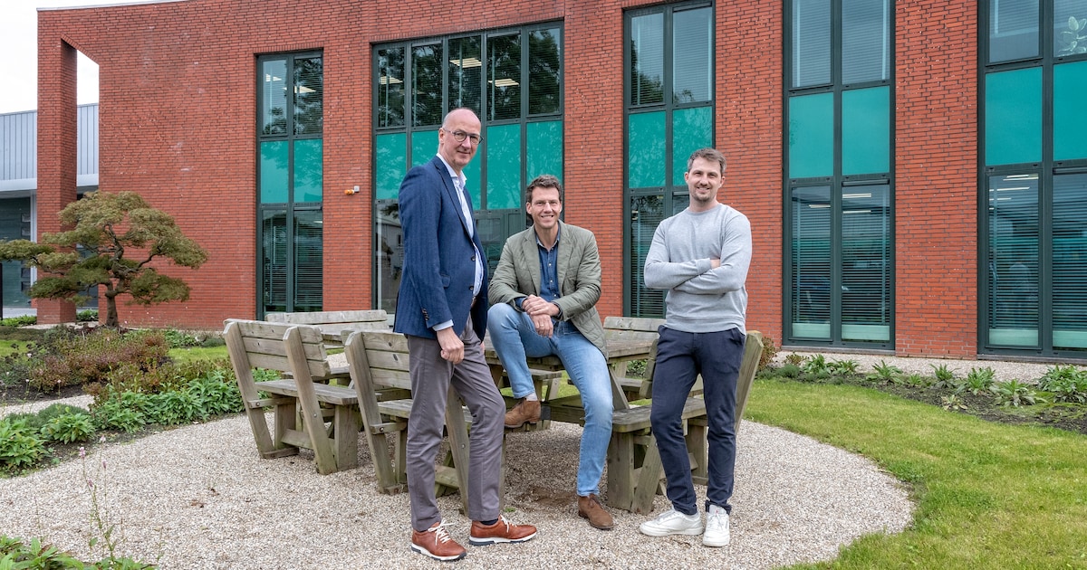 Geen grijze betonmassa, maar groen terrein bij dit bedrijf is voorbeeld ...