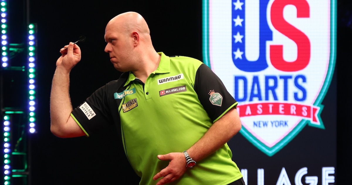 Michael van Gerwen bevestigt dat hij pijlen weer oppakt: darter maakt ...