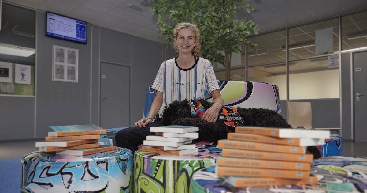 Morgan-Mae Bibo (25) schrijft boek over suïcidaliteit: ‘Het is oké als ...