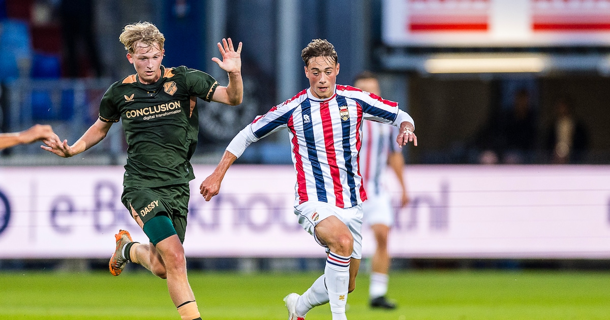 Viggo Plantinga snoept bij FC Utrecht zijn trainingen en minuten mee ...