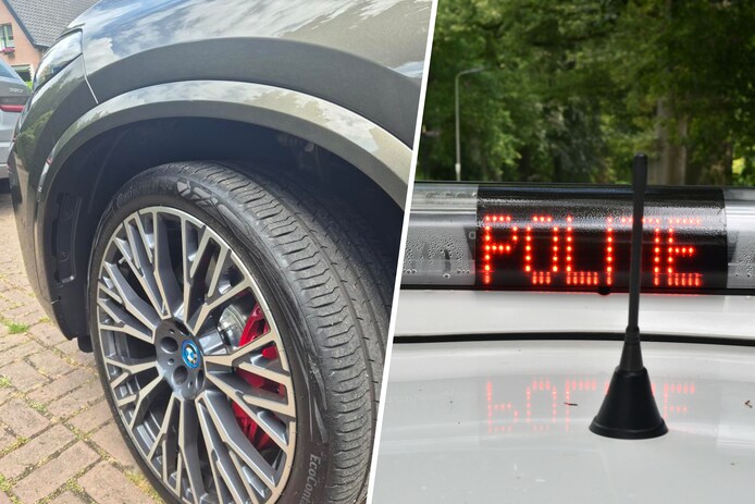 Hij heeft zijn auto nog geen twee uur als deze hardrijder wordt gepakt ...