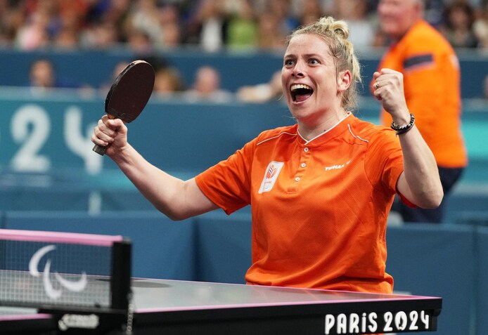 Tafeltennisster Van Zon zet paralympische finale volledig op z’n kop ...