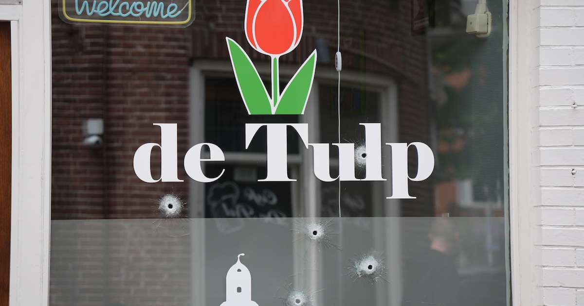 Coffeeshop onder vuur in hartje Zwolle: vijf kogelgaten in het raam ...