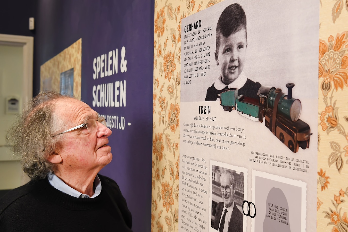 ‘Zwaar’ treintje dat Gerhard (85) kreeg in de Tweede Wereldoorlog is ...