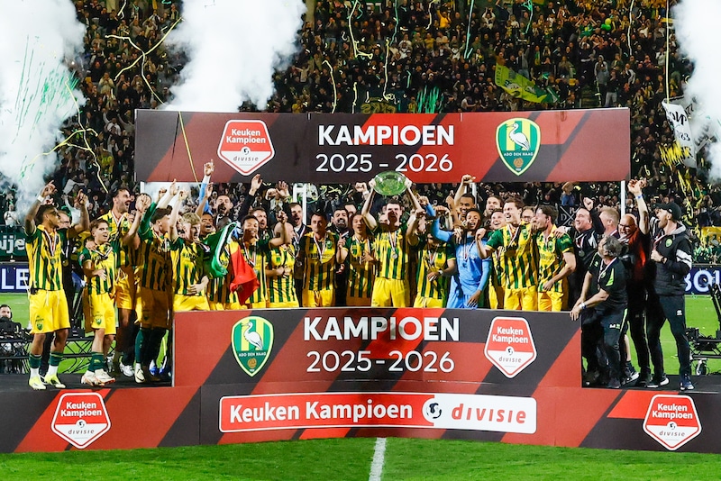 Feestavond ADO Den Haag compleet: kampioen vernedert RKC in laatste ...