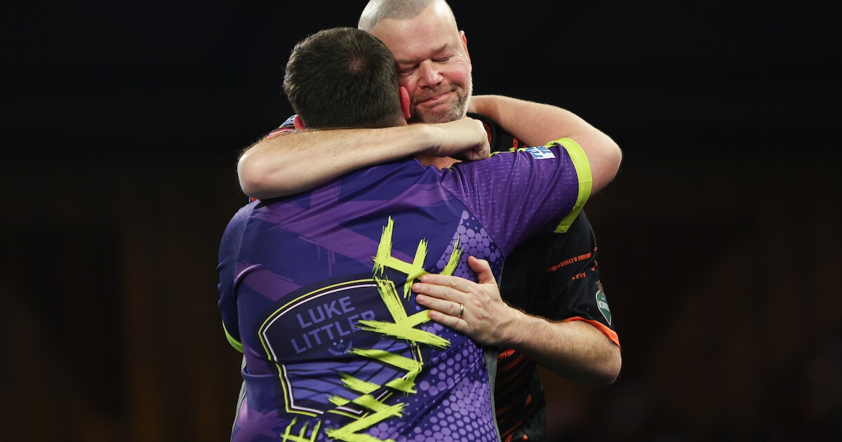 Raymond van Barneveld overklast door 16-jarig wonderkind Luke Littler ...