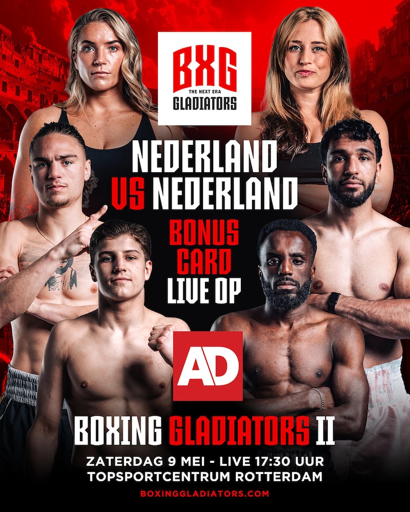 Bekijk en volg vanavond live op deze site de gevechten van Boxing ...