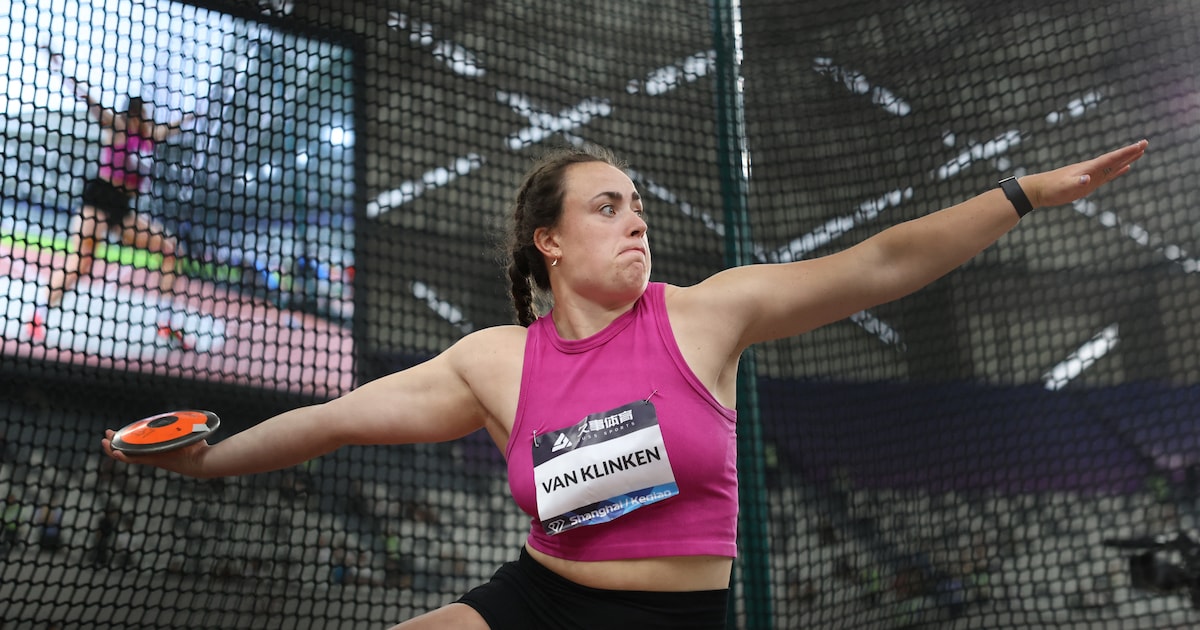 Discuswerpster Jorinde van Klinken pakt zilver in Diamond League: ‘Ik ...