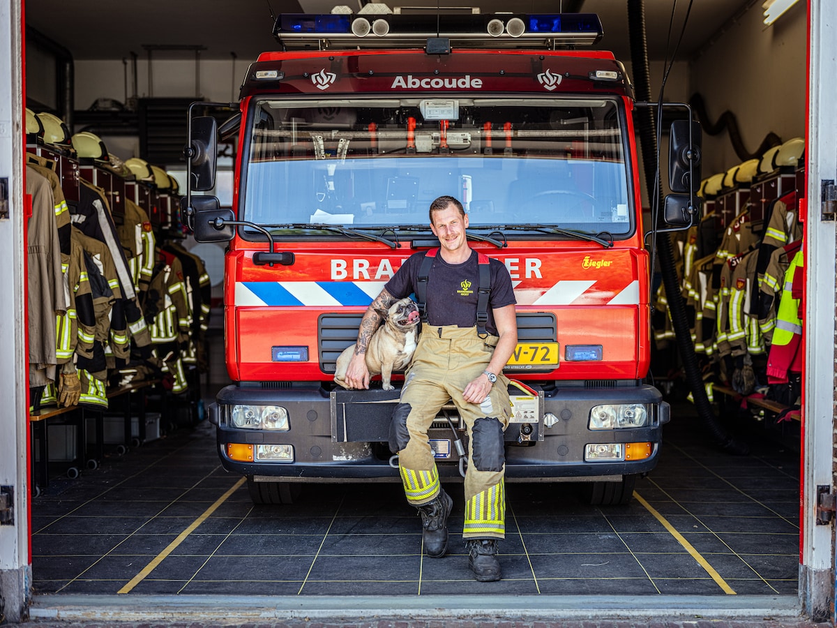 Nuchtere brandweerman Nicky van Winter vol liefde droomt nog steeds van ...