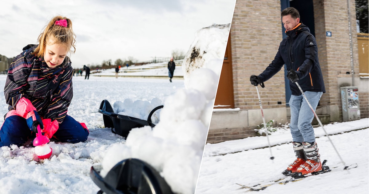 Van bezorgers op ski’s tot Hema’s tip tegen sneeuwballen: bedrijven ...