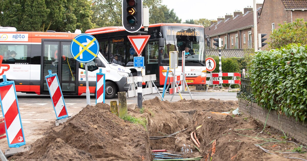 Omleidingen in Soest-Zuid vanwege werkzaamheden aan N221 | Soest | AD.nl
