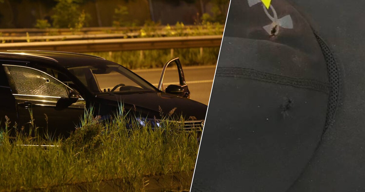 Zes jaar cel voor rammen taxi op A13: kogel vloog door pet chauffeur ...