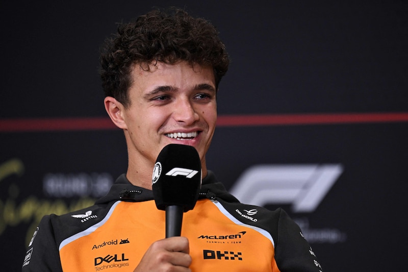 WK-leider Oscar Piastri niet blij met inhaalactie Lando Norris, maar blijft kalm: ‘Bespreken we ...