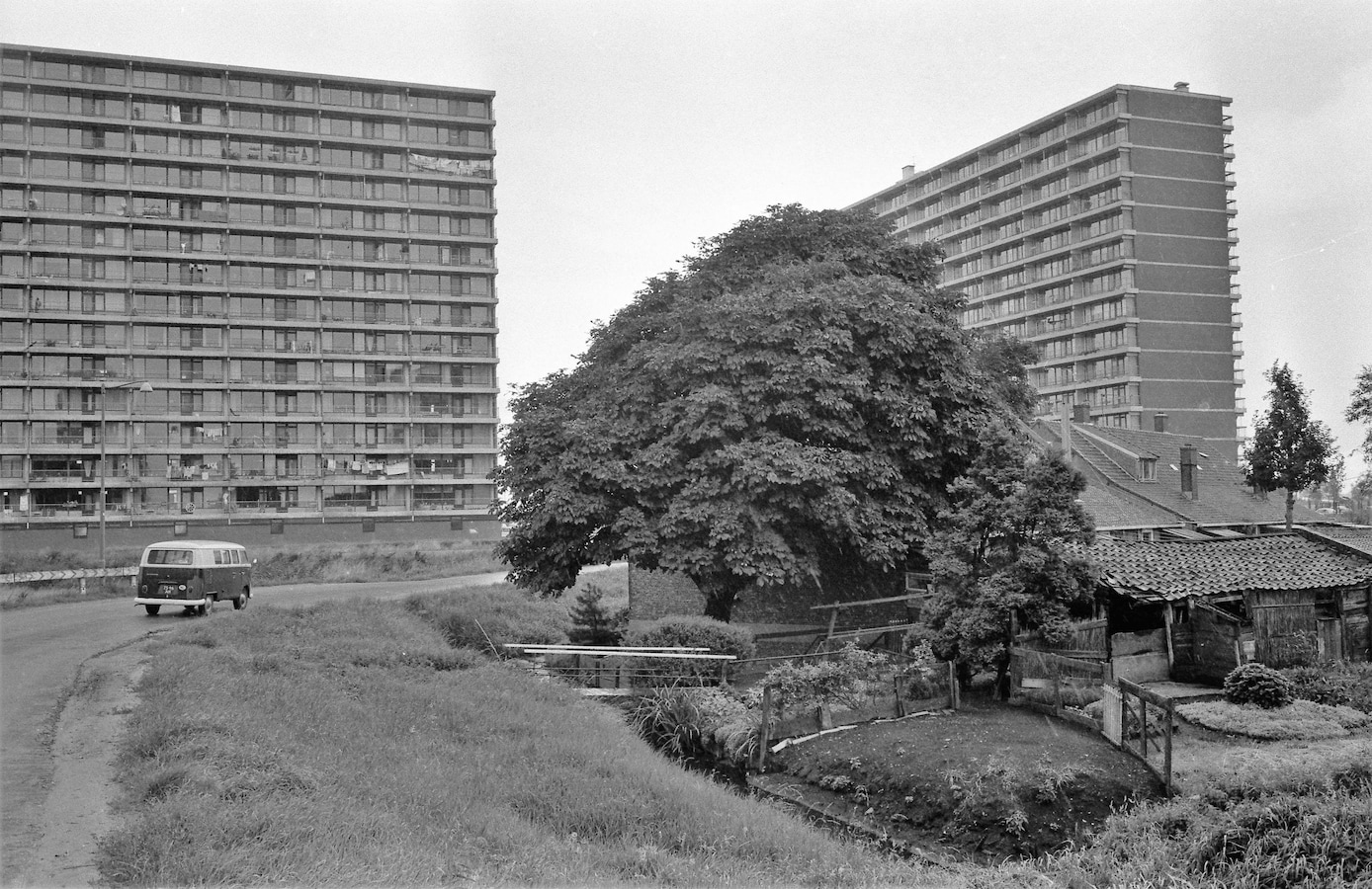 Flats schoten uit de grond, of: ‘Hoe de Rotterdamse Sahara veranderde ...