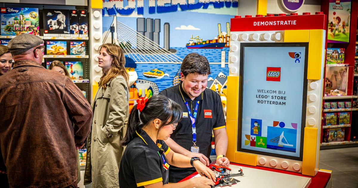 Nieuwe LEGO-winkel opent de deuren in Rotterdam: drukte verwacht in de ...