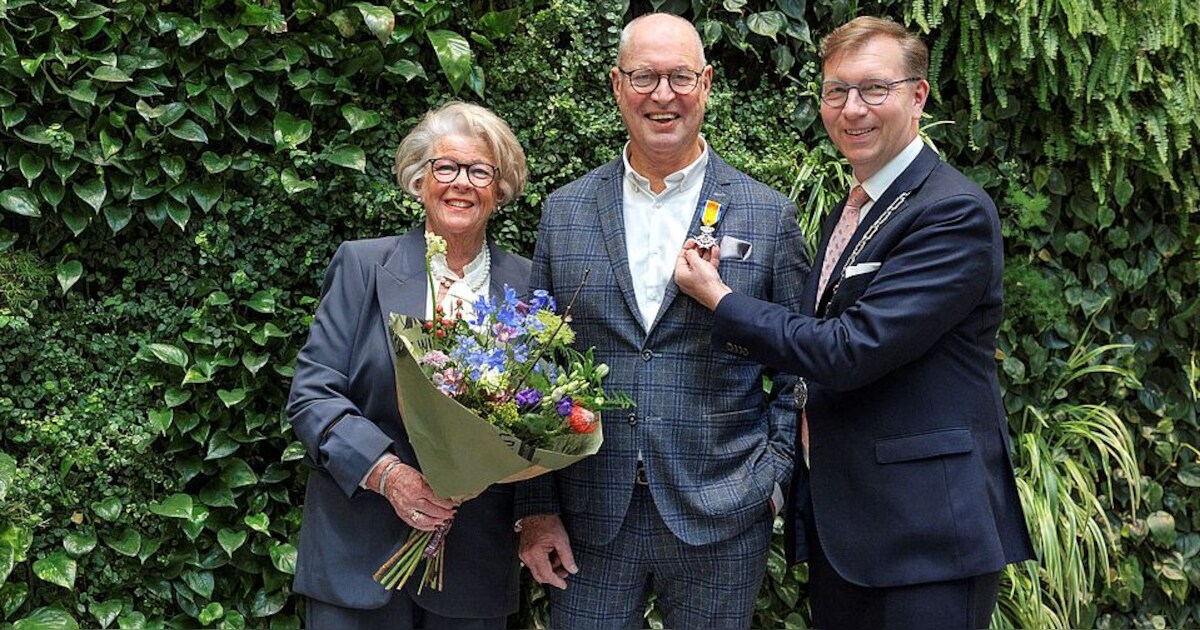 Ondernemer Wim Werkman uit Veenendaal geëerd met koninklijke ...
