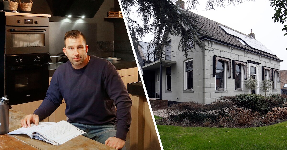 Ferry woont in een pastorie uit 1910, maar moest eerst flink klussen ...