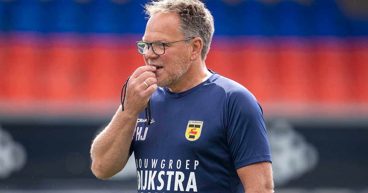Henk de Jong realistisch na terugkeer bij Cambuur: ‘In december wil ik ...